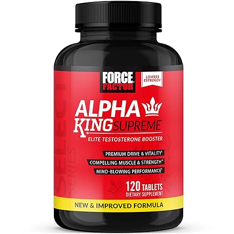 Mua FORCE FACTOR Alpha King Supreme Testosterone Booster for Men with ...