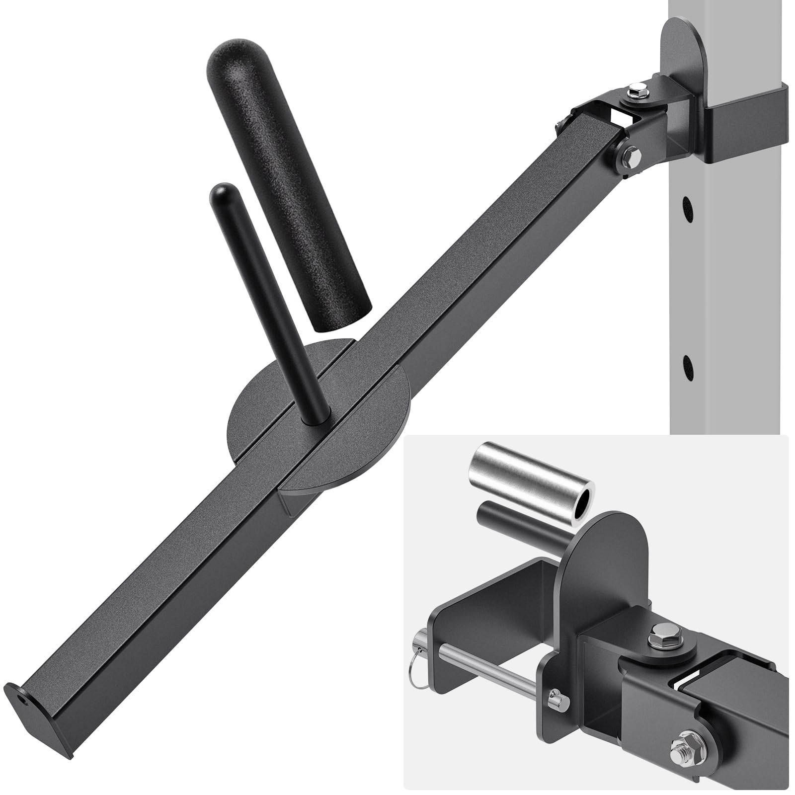 SELEWARE Belt Squat Lever Arm for 3" x 3" Power Cage with 5/8" or 1 ...