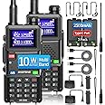 Amazon.com: BAOFENG Ham Radio 5RM 10W Long Range AR-5RM Radio Handheld Two Way Radio NOAA ...