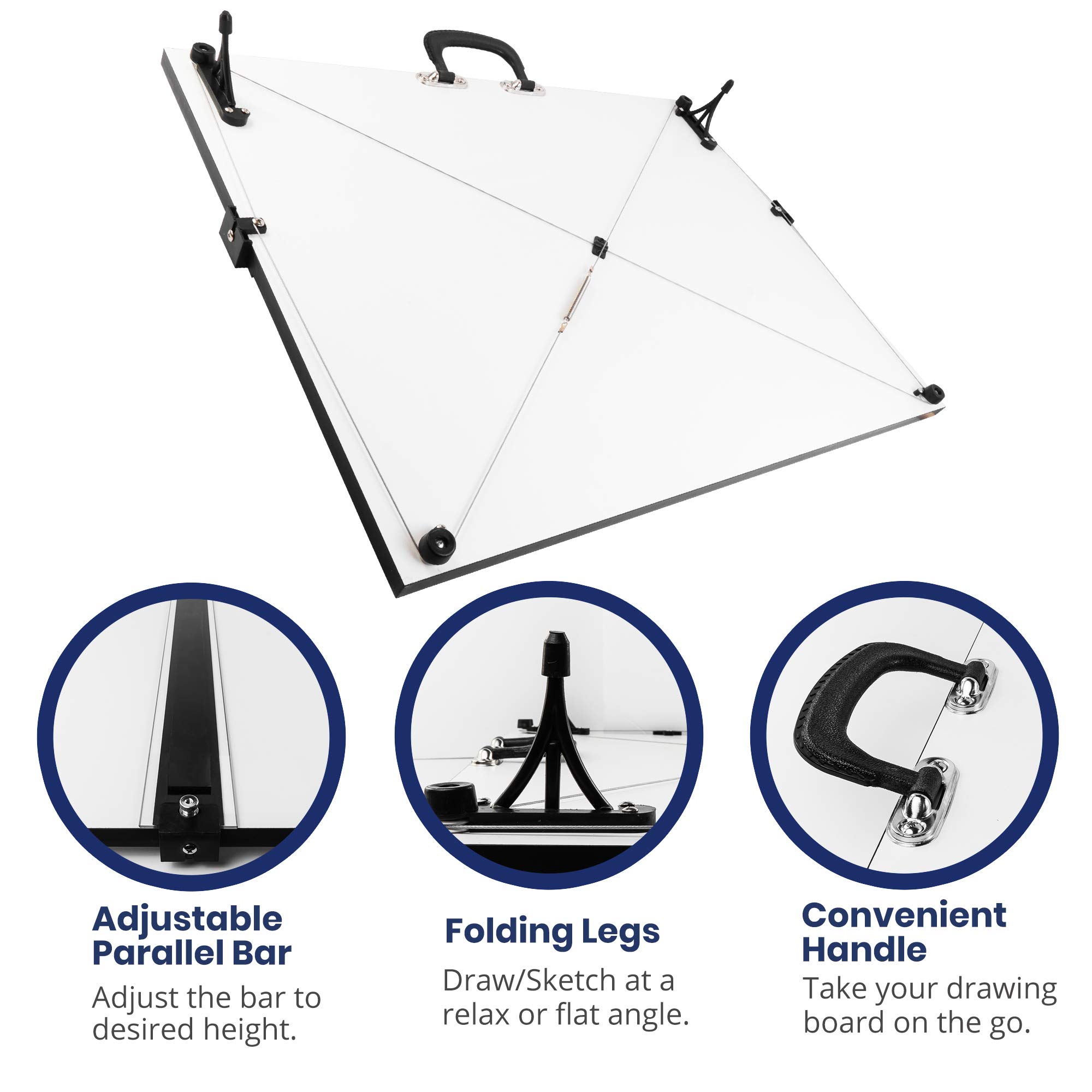 Mua Pacific Arc Drafting Board, Portable Drafting Table with Parallel ...