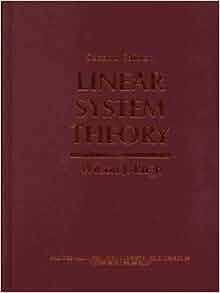 Linear System Theory, 2nd Edition: Wilson J. Rugh, Thomas Kailath: 9780134412054: Amazon.com: Books