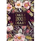 Daily Diary 2025: 365 pages (one page per day) fully lined and dated ...
