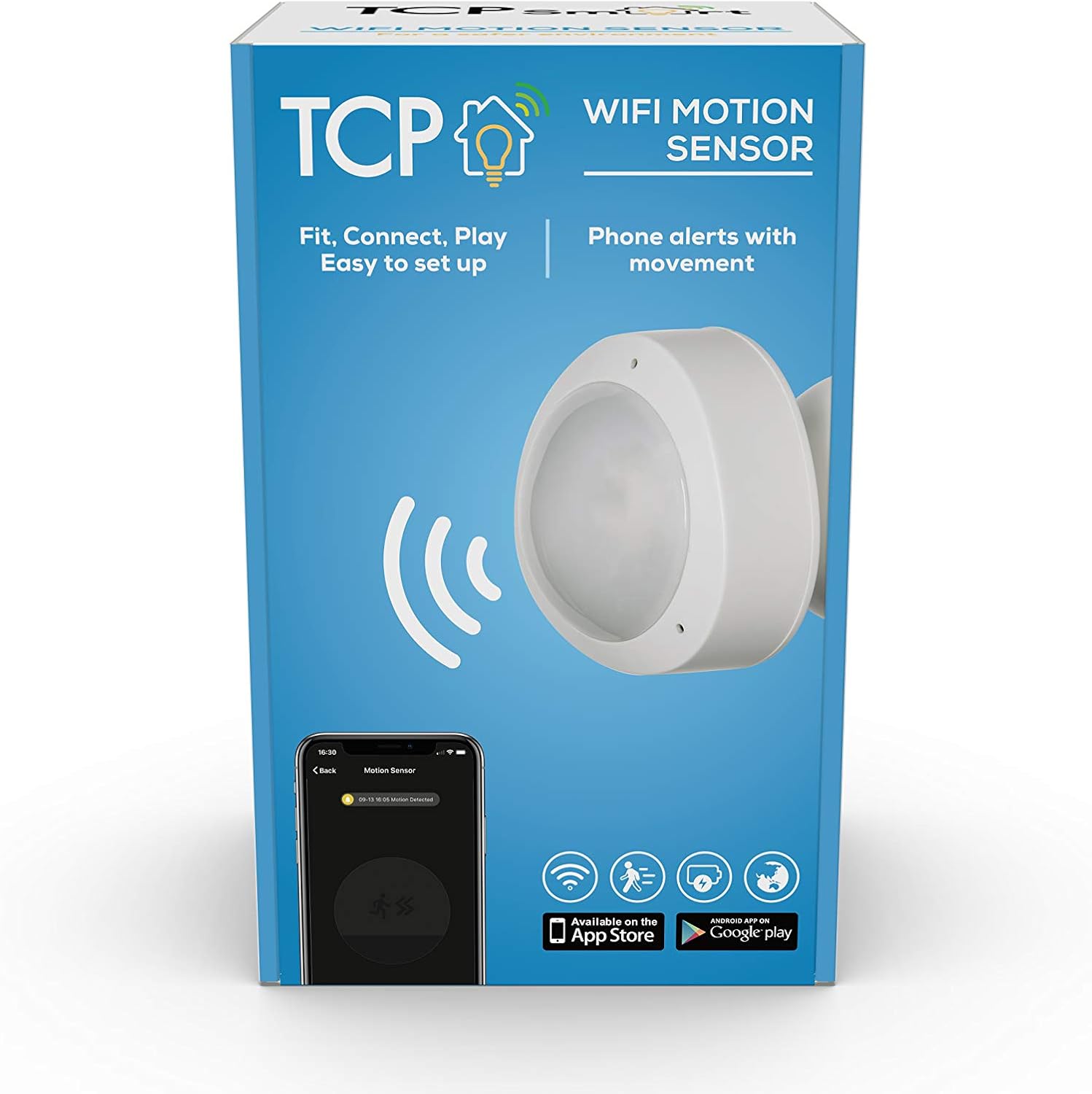 TCP Smart Wi-Fi PIR Motion Sensor – BigaMart