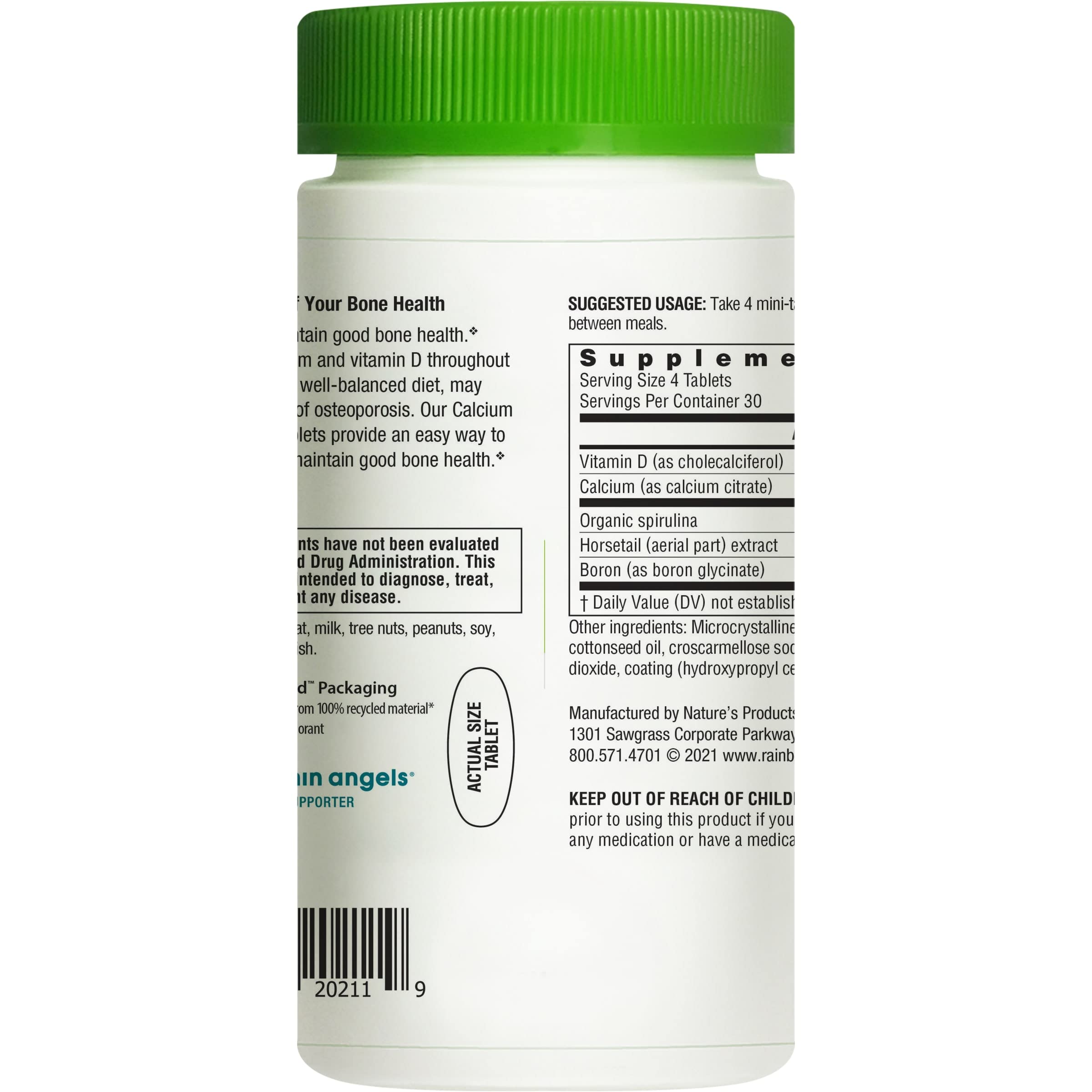 Mua Rainbow Light Calcium Citrate Mini-Tablets With Vitamin D, Dietary ...