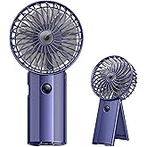Amazon.com: Portable Personal Handheld Rechargeable Fan: Mini Hand Held ...