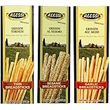 Amazon.com: Alessi Imported Breadsticks, Thin Autentico Italian Crispy ...