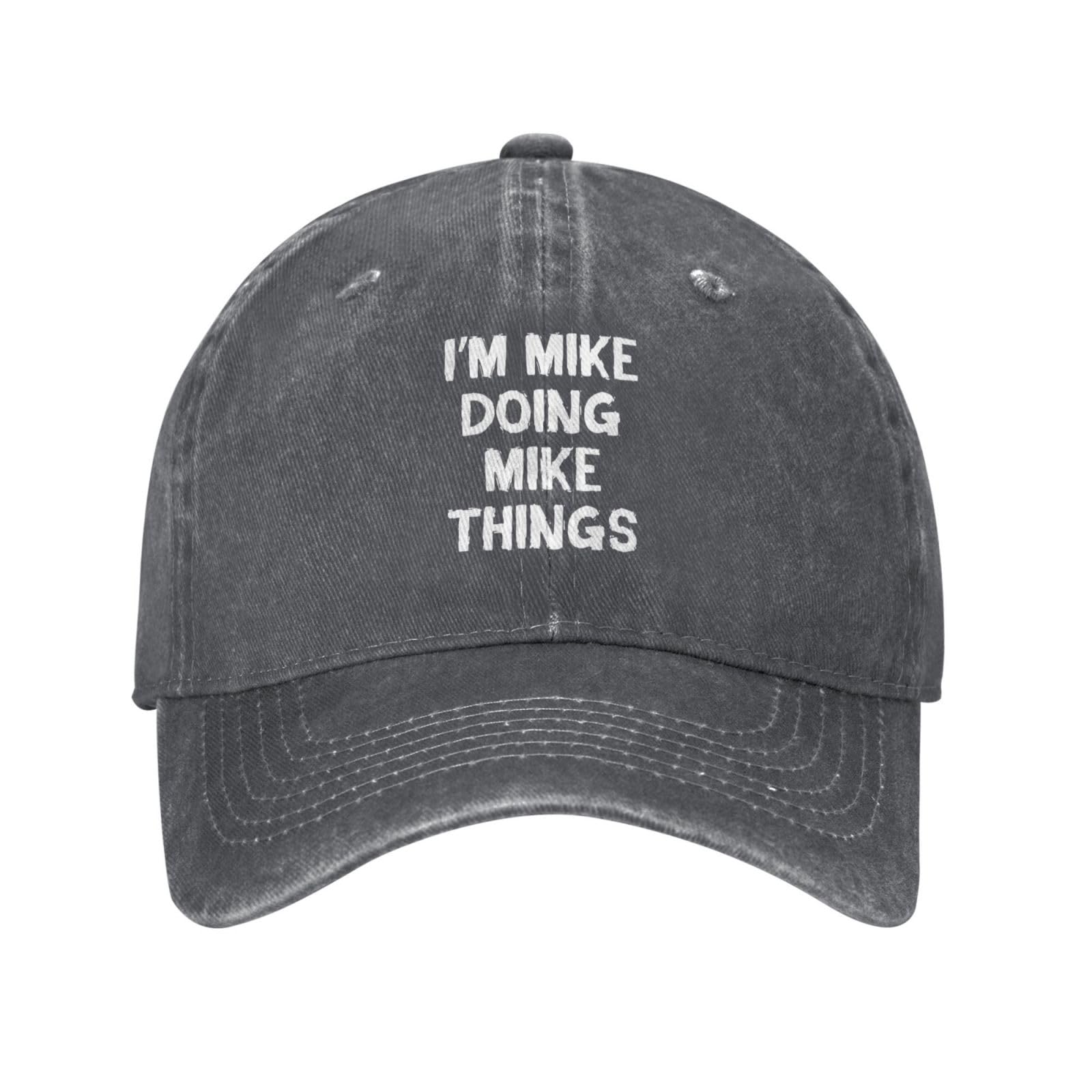 BEIXBE Funny Hat Im Mike Doing Mike Things Hat for Men Baseball Hats ...