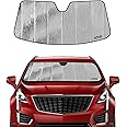 Amazon.com: Pigenius Windshield Sun Shade for Cadillac XT5 2017-2025,Durable Front Window Sun ...