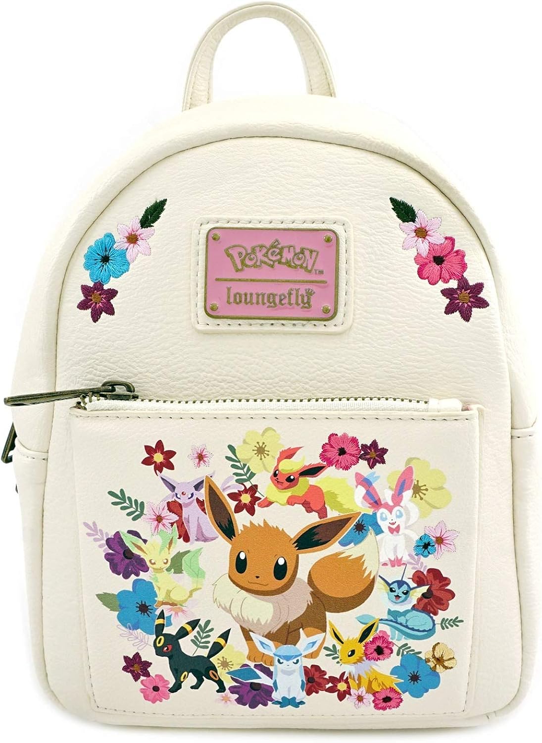 Amazon.com | Loungefly Pokemon Eeveelutions Eevee Evolutions Floral ...