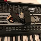 RockJam 54-Key Portable Digital Piano Keyboard with Music Stand and ...