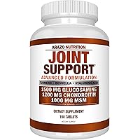 Glucosamina 1500mg, Condroitina 1200mg, MSM 300mg. Calidad Certificada. 90 Cápsula de Origen ...