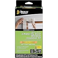 Duck MAX Strength Window Insulation Kit, Winter Window Seal Kit Fits ...