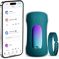 LOVENSE Lush 4 Remote Control G-spot Egg Vibrator with Vibrant LED ...