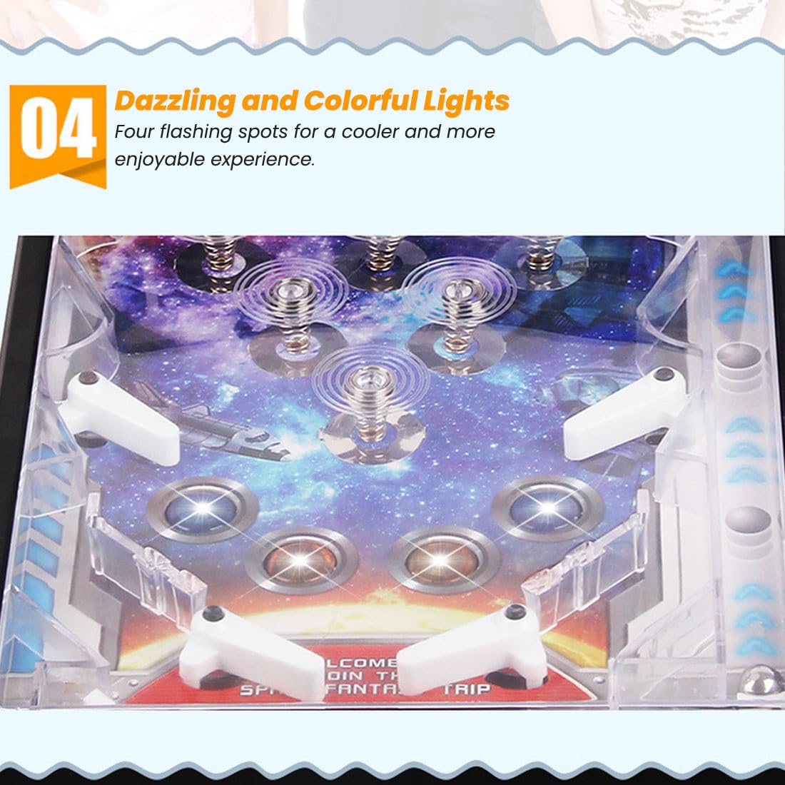 Mua SUNDARE Mini Pinball Machine, Electronic Tabletop Pinball Game ...