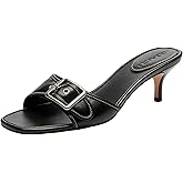 Amazon.com | Coach Women's Margot Sandal in Crystal Signature Jacquard ...