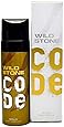Buy Wild Stone Code Titanium Body Perfume For Men, 120ml Online at Low ...