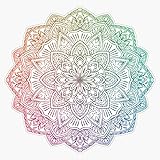 Amazon.com: EMC Graphics Blue Gradient Mandala Vinyl Waterproof Sticker ...