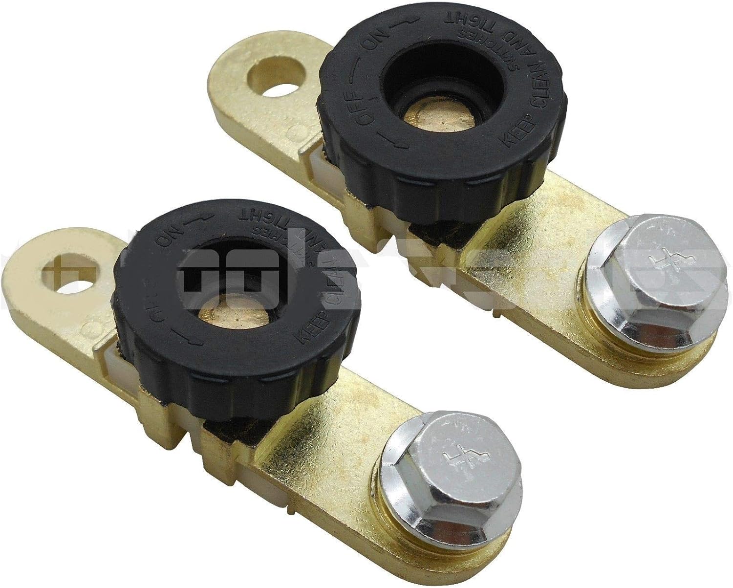 Amazon.com: (2) Battery Link Terminal Quick Cut-Off Disconnect Kill ...