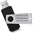 PENNSYLVANIA History & Genealogy - 164 Books on USB FLASH DRIVE ...