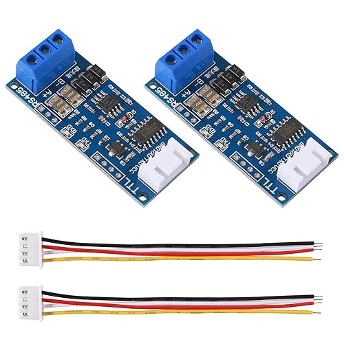 2 Pack TTL to RS485 Adapter Module 3.3V 5V 485 to TTL Signal Single ...