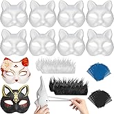 Amazon.com: Pre Felted Therian Cat Mask Kit - Fleeced Base with Faux ...