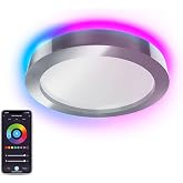 Atomi Smart WiFi LED Wall Sconce Lights - 2 Pack, 1200 Lumens, Dimmable ...