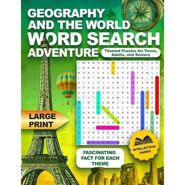 Geography Word Searches