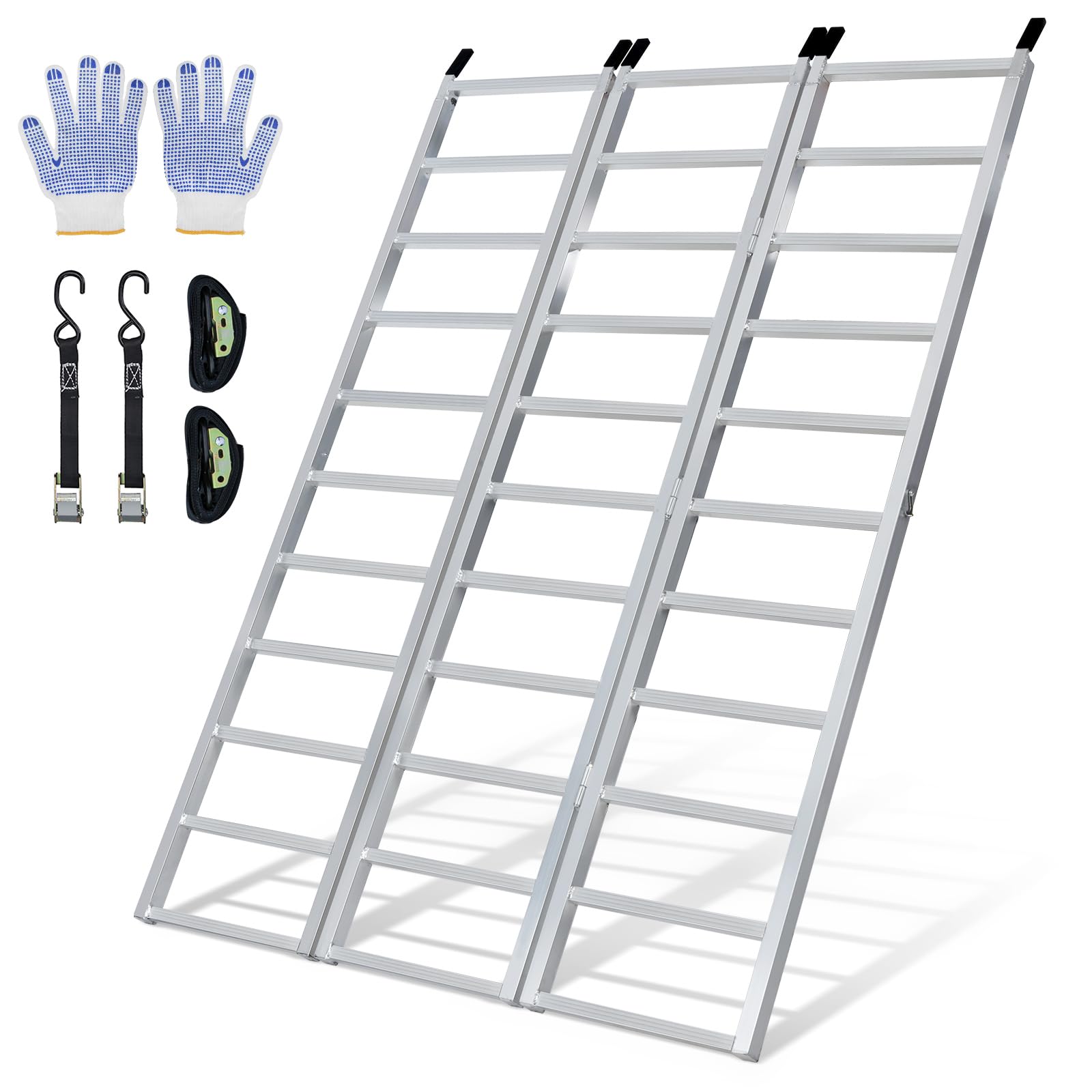 KROAK Heavy Duty Truck Ramps 1800lbs – 54” Wide Aluminum Folding ...