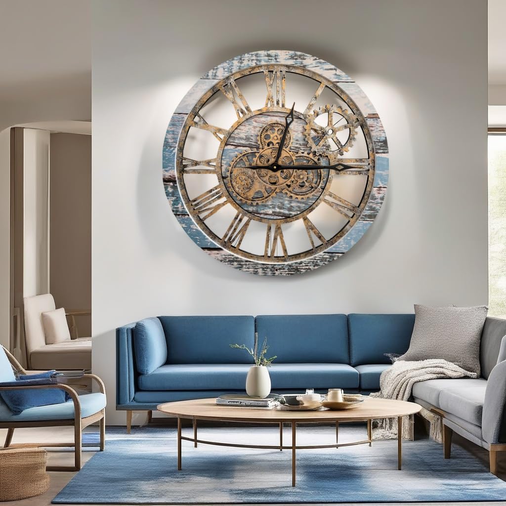 Mua ImprovingLife The Gears Clock The Original Real Moving Gear Wall ...