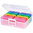 Amazon.com: Recollections Photo Box & Craft Keeper (Multicolor)