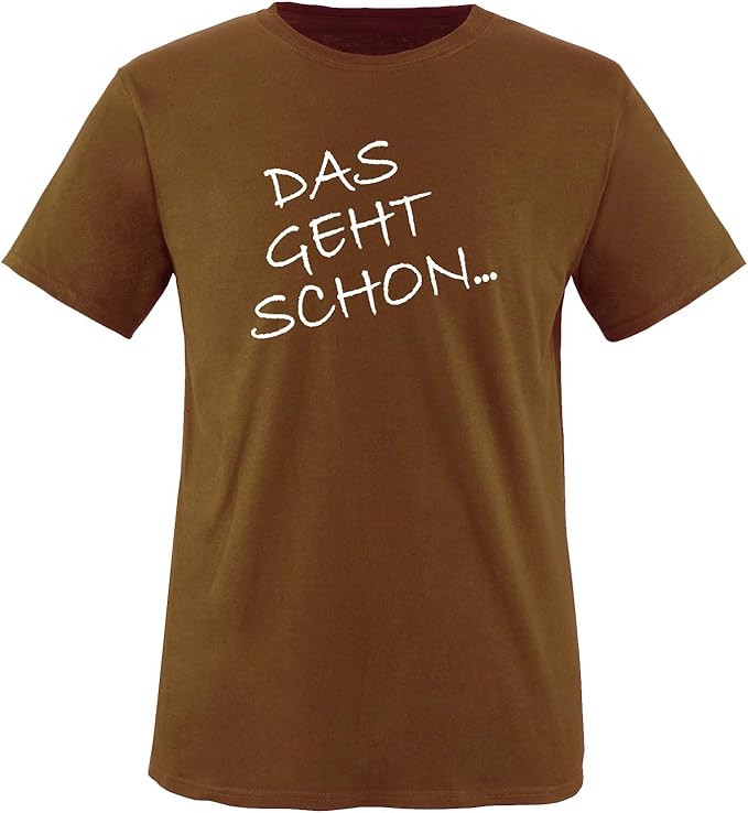Comedy Shirts - DAS GEHT Schon. - Herren T-Shirt - Gr. S-XXL Versch ...