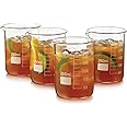 Amazon Libbey 4 Piece Beaker Set Clear Mixed Drinkware Sets