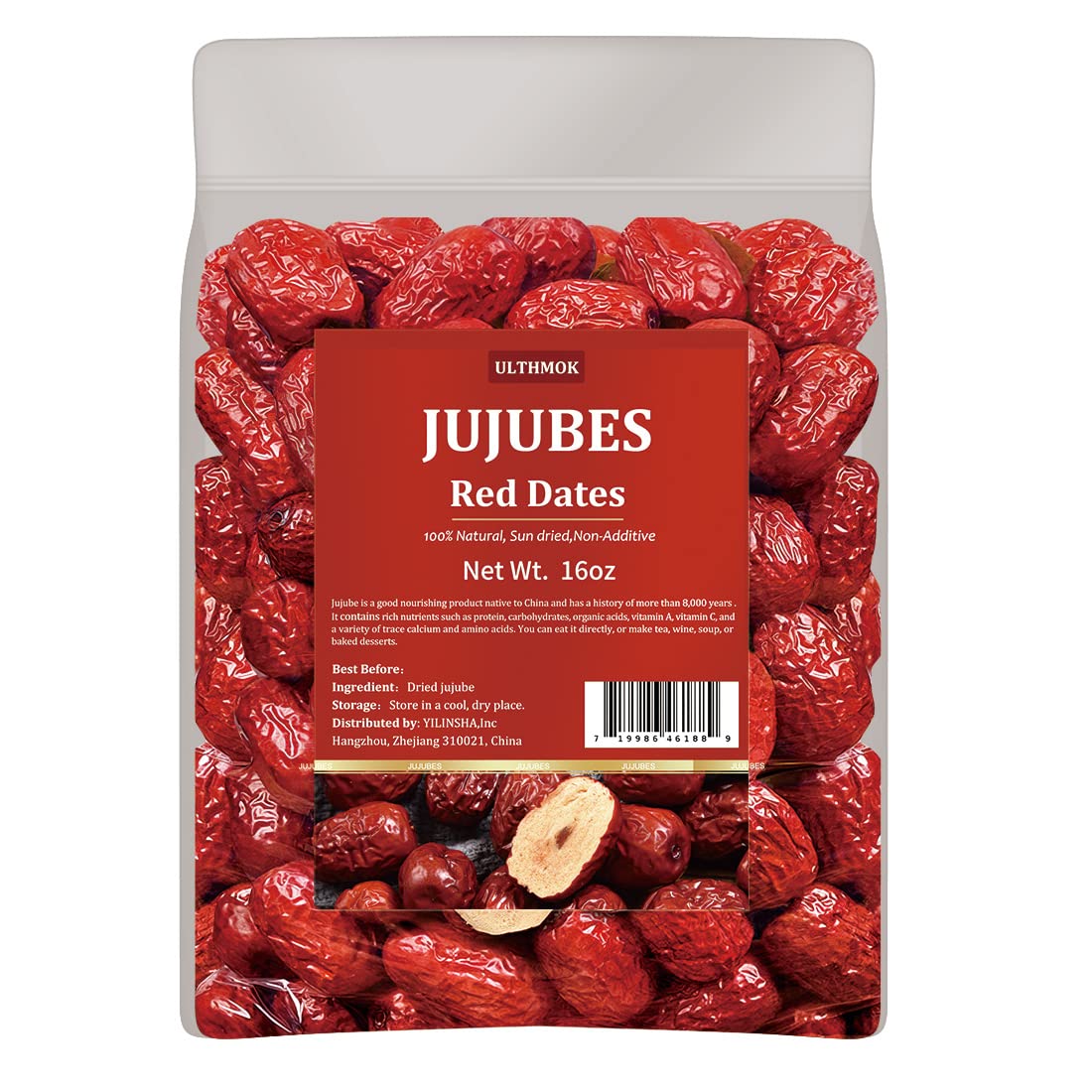 Mua Premium Jujube Red Dates 1LB/453g,Selected Dried Fruit,Big ...