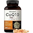 Amazon.com: NatureBell CoQ10 100mg with Omega 3, 240 Capsules | Stable High Absorption Form ...