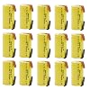 SubC Sub C 2000mAh 1.2V Ni-CD Rechargeable Battery Cell with Tabs for ...
