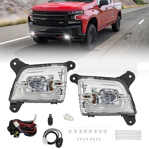 LED Fog Lights Compatible with 2020 2019 2021 2022 2023 Chevrolet ...