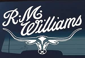 Amazon.com: Titans unique design Rmw Rm Williams Sticker Decal Longhorn ...