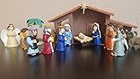 Amazon.com: Bible Toys Nativity Set - Christmas Story Manger Scene, 18 ...