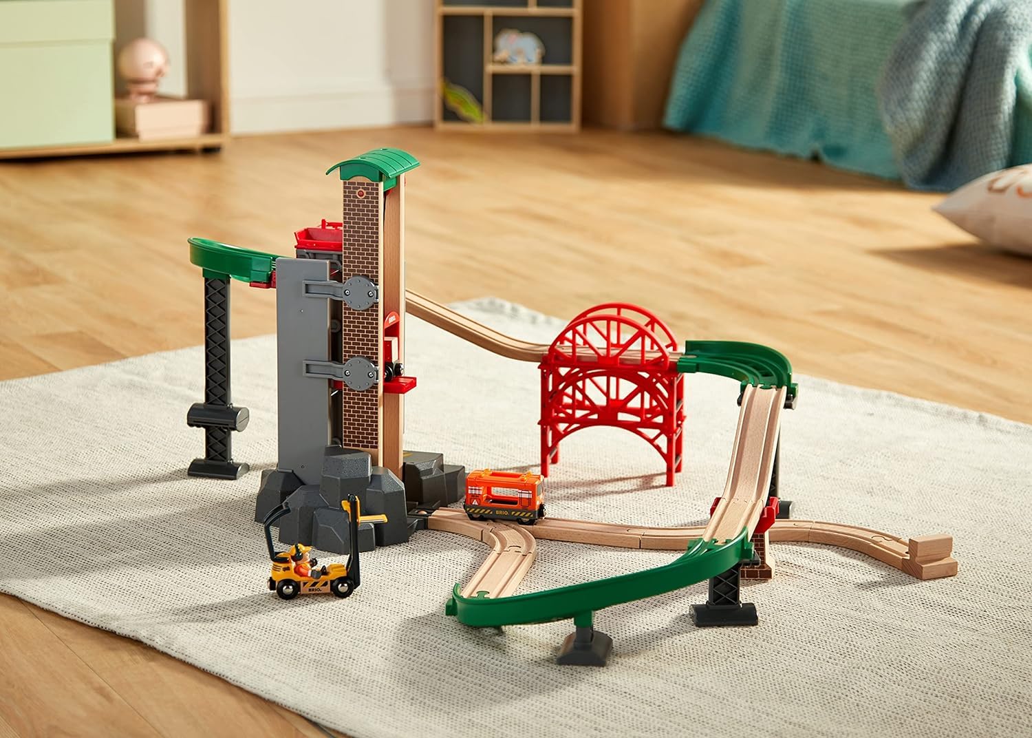 Mua BRIO WORLD 33887 Warehouse Rail Set, Suitable for Ages 3 and Up ...