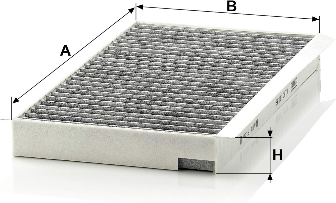 Original MANN-FILTER Interior Filter CUK 3139 – 2 cabin air filter ...