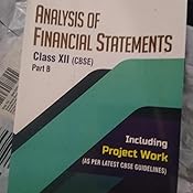 Analysis of Financial Statements Class XII, Part-B Including Project ...