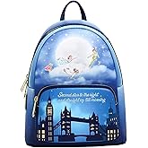 Amazon.com: Loungefly Disney Peter Pan Characters Glow in the Dark ...