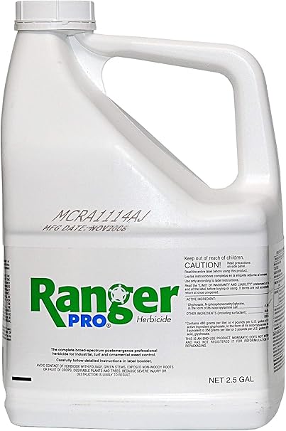 Amazon.com : Ranger Pro Herbicide - 1 jug (2.5 Gal.) : Garden & Outdoor