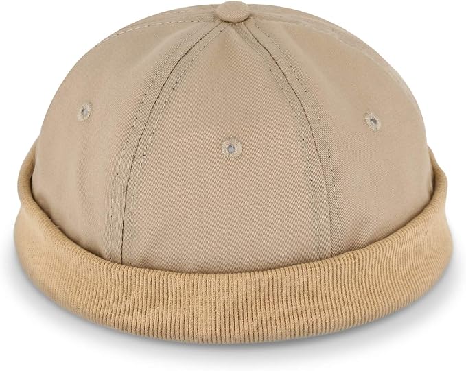 fiebig Docker Cap with Knitted & Rolled Edge | Docker Hat Made of 100% ...