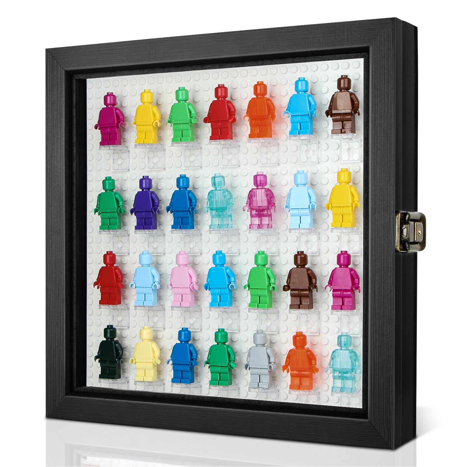 Mua Minifigure Display Case for Collectibles, Shadow Box Frame with ...