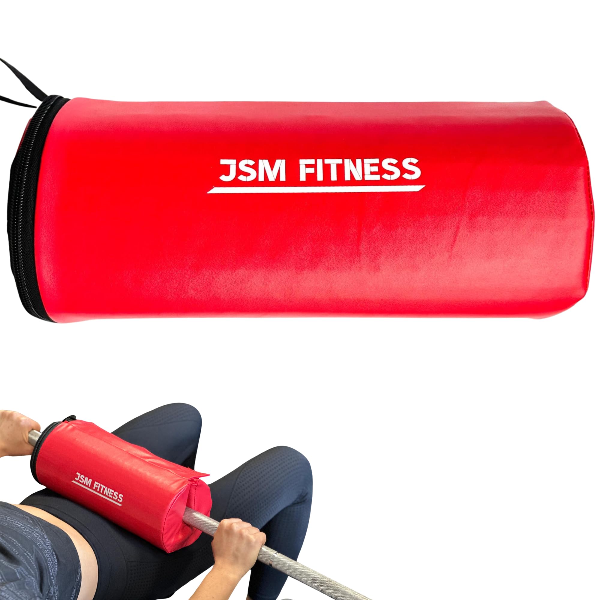JSM FITNESS Hip Thrust Barbell Pad - Hip Thrust Pad Extra Thick for ...