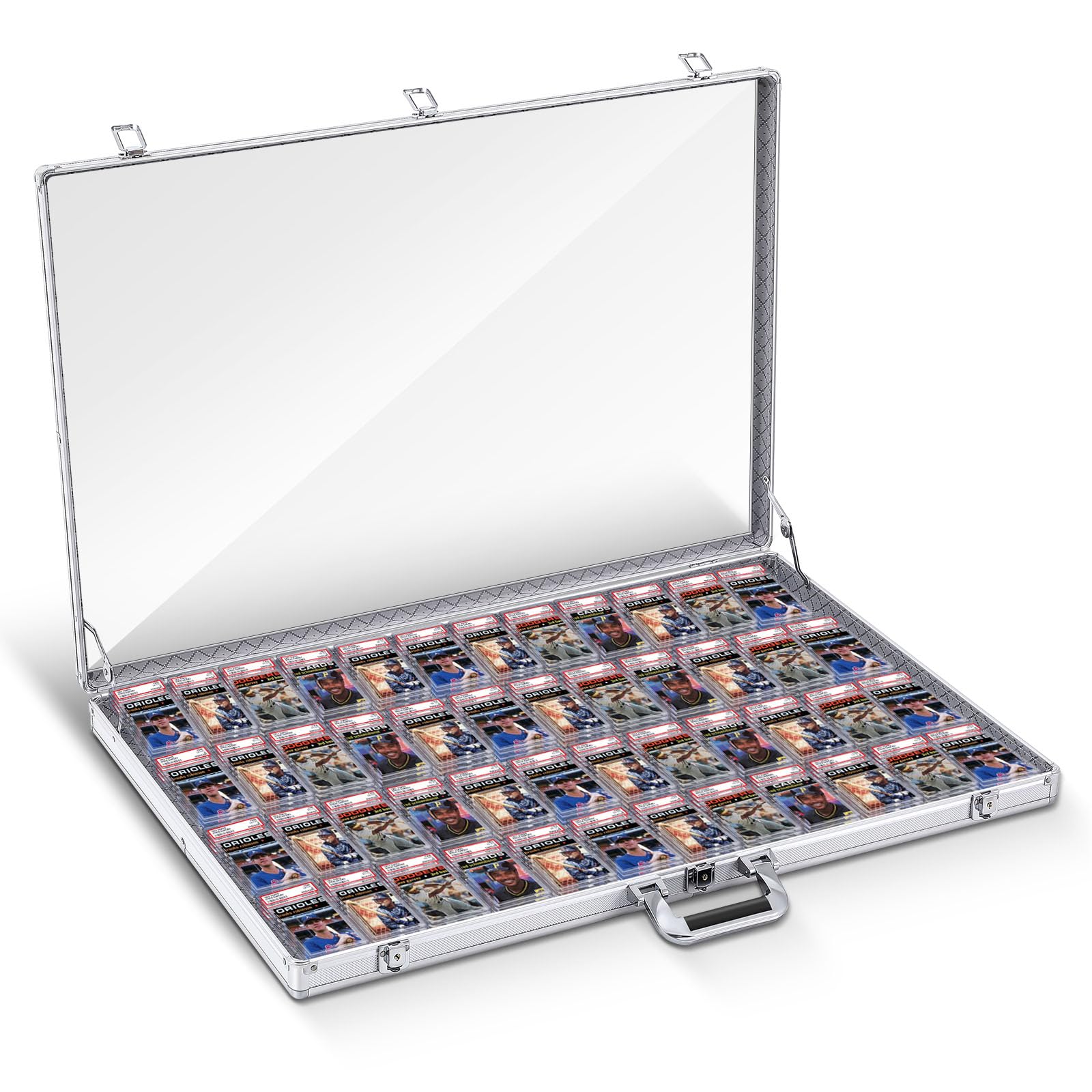 Memorywuu 34"x22" Trade Show Display Case Table Top Portable Aluminum ...
