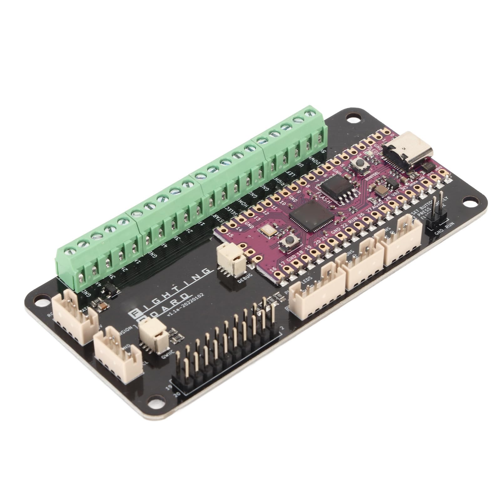 Mua Pico Fighting Board、RGB LED、3 入力モード、GP2040、Type C インターフェイス、マルチホスト ...