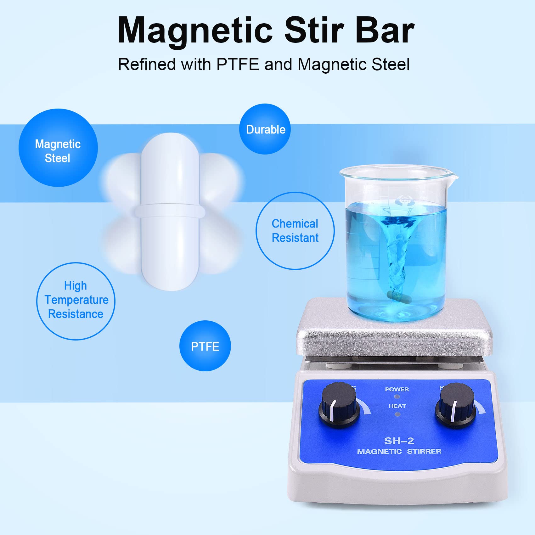 Mua Slendor Magnetic Stirrer SH-2 Hot Plate Mixer Max 520℉ Lab Hotplate ...