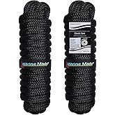 Amazon.com: Amarine Made Double Braided Nylon Dock Lines 9500 lbs ...